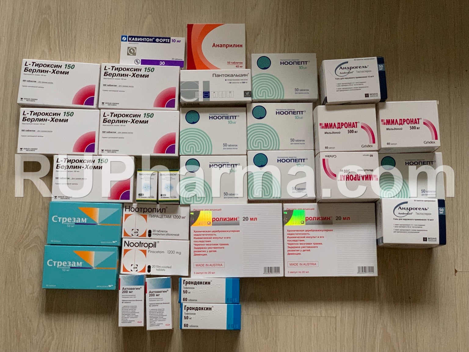 Russian nootropics and medicines - RUPharma.com