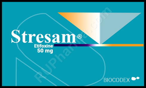 Buy STRESAM® (Etifoxine) 50 mg/cap, 60 caps