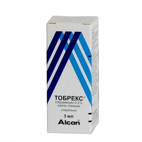 Buy TOBREX (Tobramycin) 0.3%, 5 ml eye drops