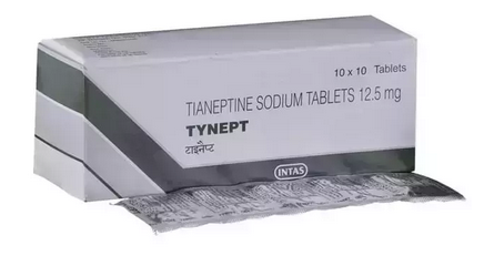 Buy TYNEPT (Tianeptine, Stablon, Coaxil, Tatinol) 12.5 mg/tab, 100 tabs ...