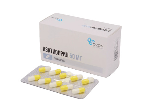Buy AZATHIOPRINE (Imuran) 50 mg/tab, 50 tabs/pack