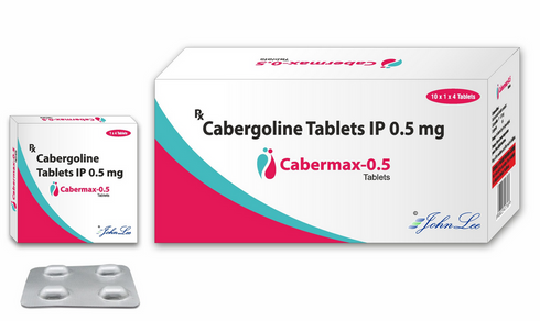 Buy CABERMAX (Cabergoline) 0.5mg/tab, 20 tabs/pack