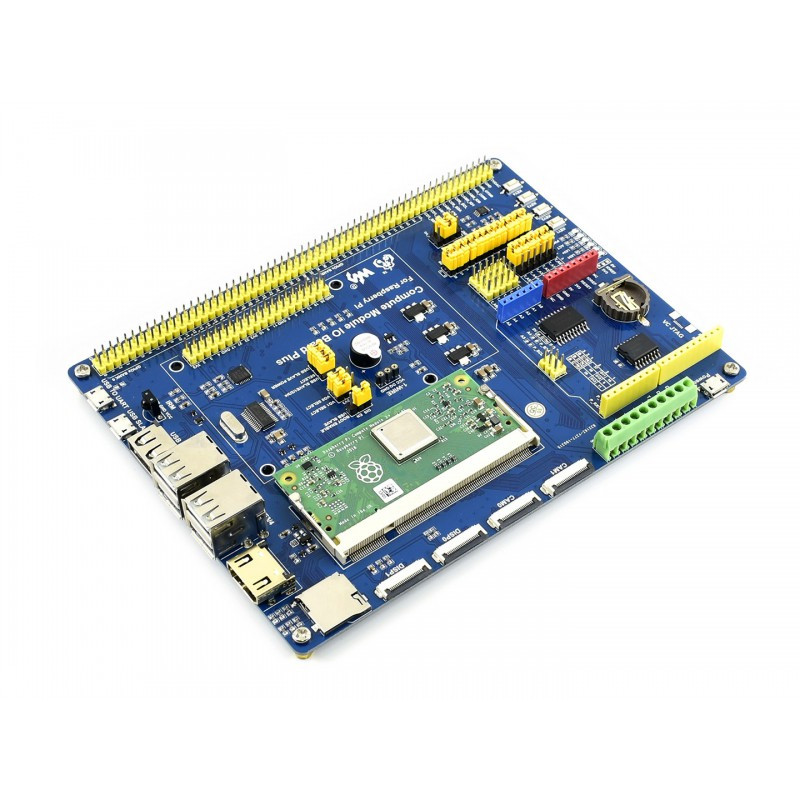 Buy Waveshare Compute Module IO Board Plus (Rpi CM3,CM3L) | Evelta