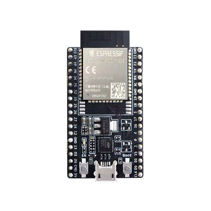 ESP32-DEVKITC-32E - Espressif | ESP32-WROOM-32E Dev Board | Evelta