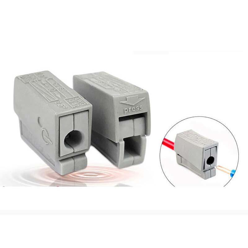 Quick Lamp Connector PCT-111 Push-On Terminal 1-Way | 400V/24A Durable ...