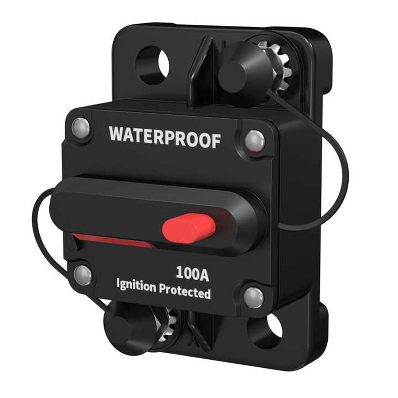 Waterproof Manual Reset Circuit Breaker 12V–48V | 30A–300A Automotive ...