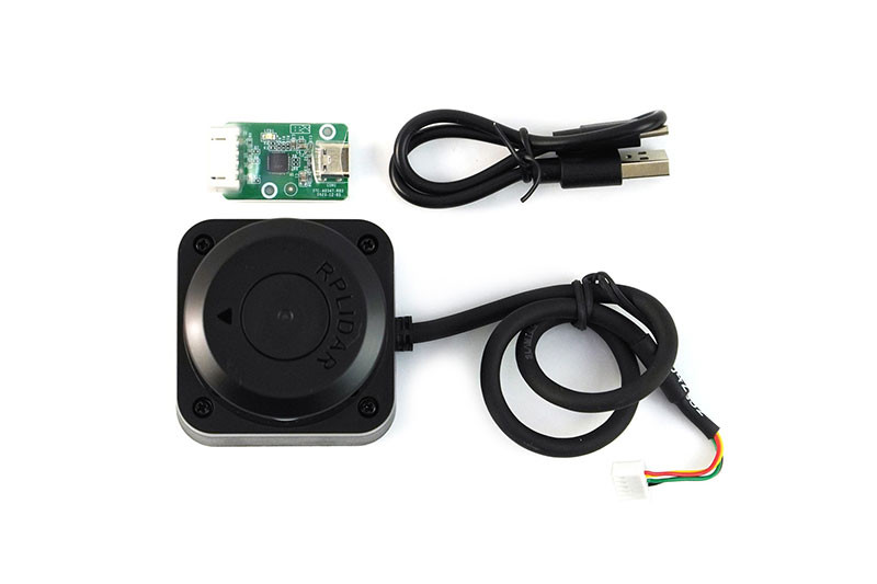 RPLiDAR C1 – 12m 360° DTOF Laser Scanner with USB & ROS Support for ...