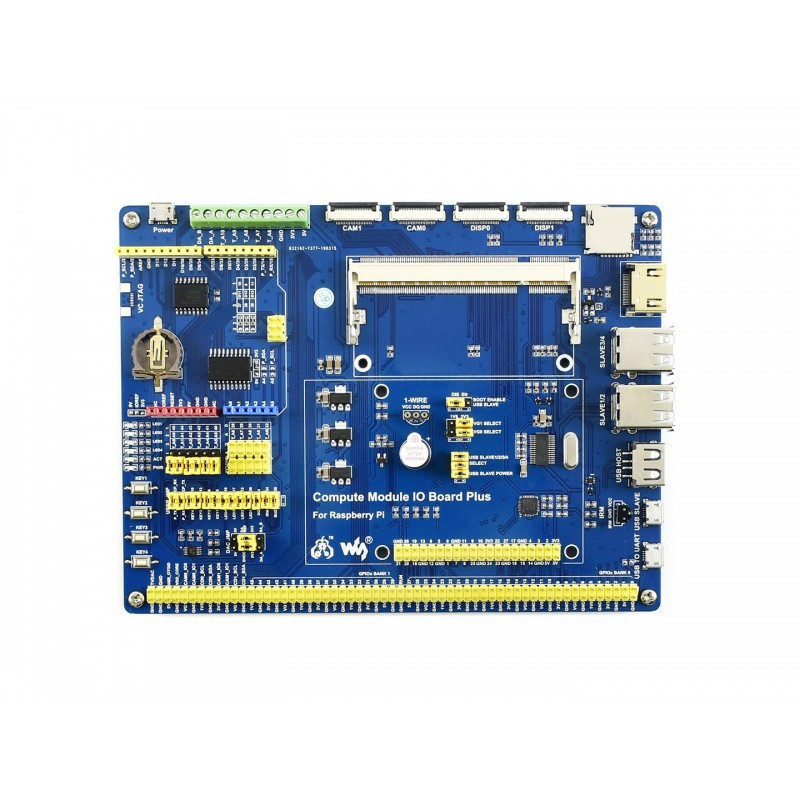 Buy Waveshare Compute Module IO Board Plus (Rpi CM3,CM3L) | Evelta
