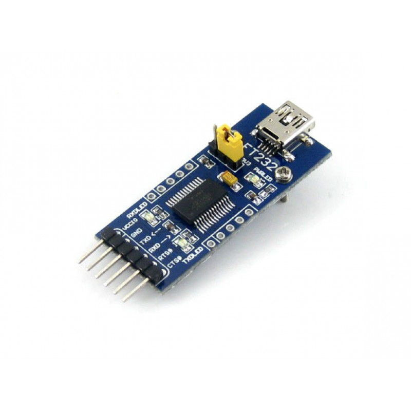 USB TO UART solution with USB mini connector (FT232) | Evelta