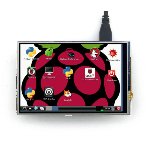 4 inch Touch Screen TFT LCD Designed for Raspberry Pi, 320×480 ...