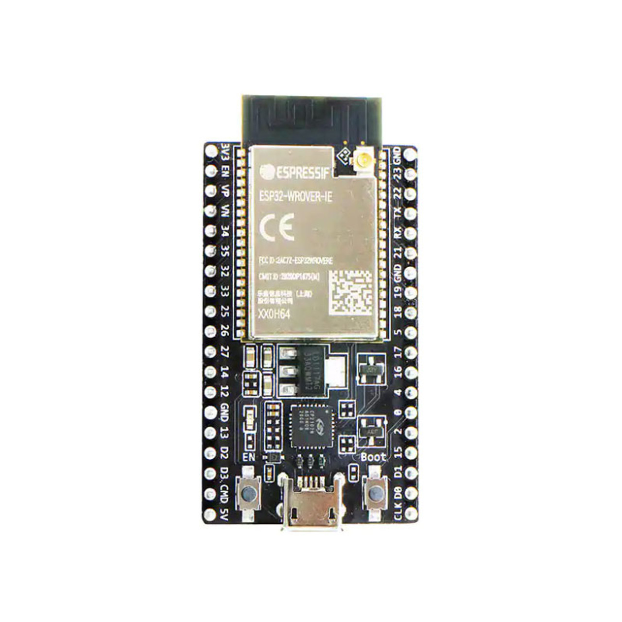 Esp32 Devkitc Vie Espressif Esp32 Wrover Ie Dev Board Evelta