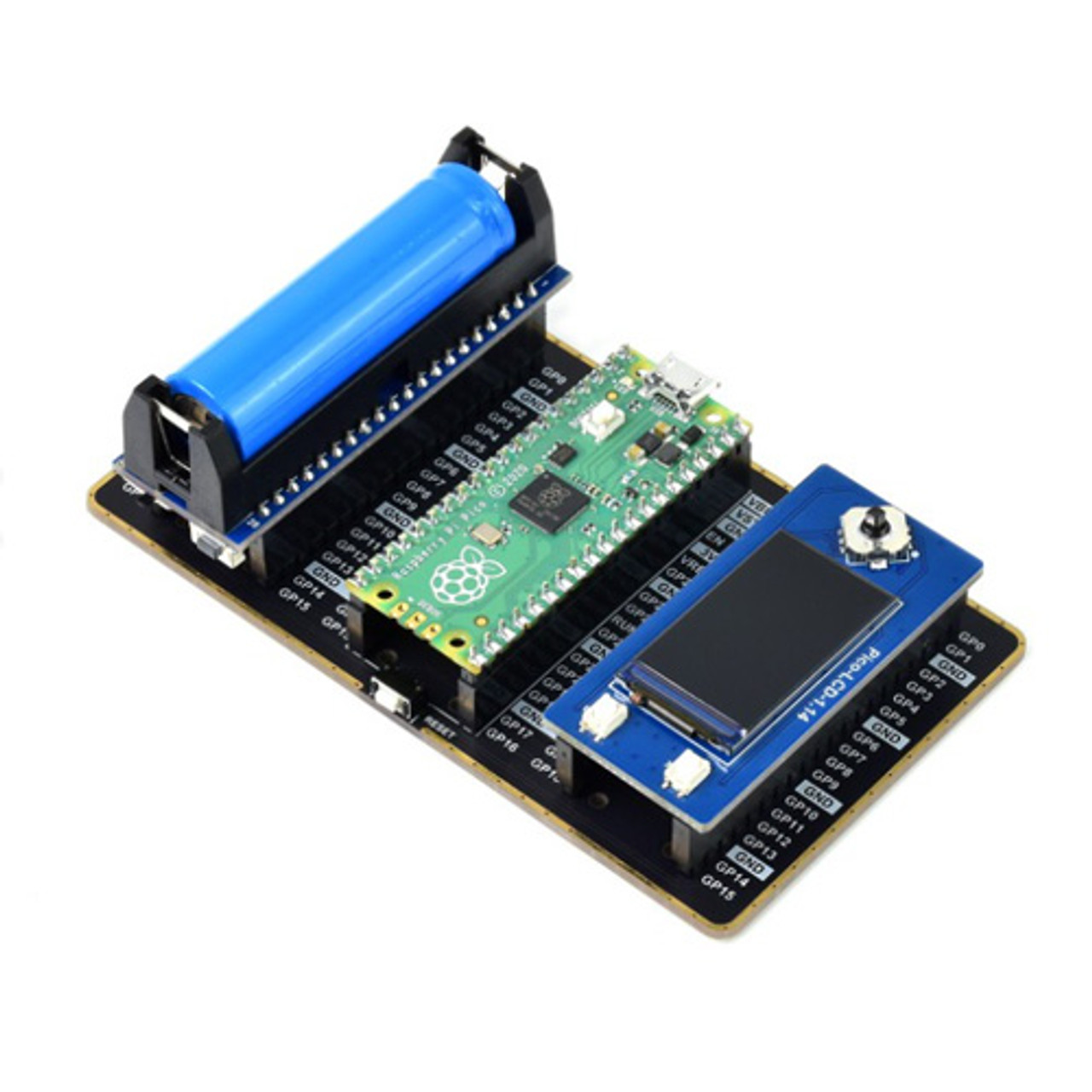 Dual GPIO Expander for Raspberry Pi Pico
