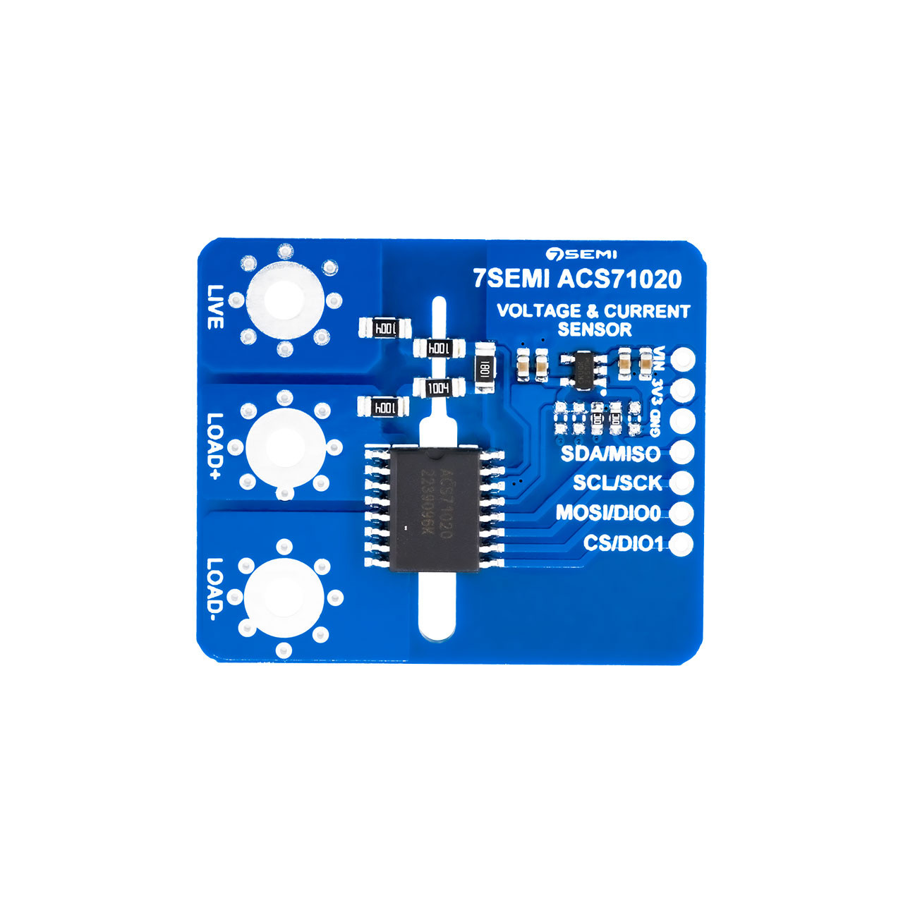 Buy 7Semi ACS71020 Power Monitoring and Overcurrent Detection Breakout ...