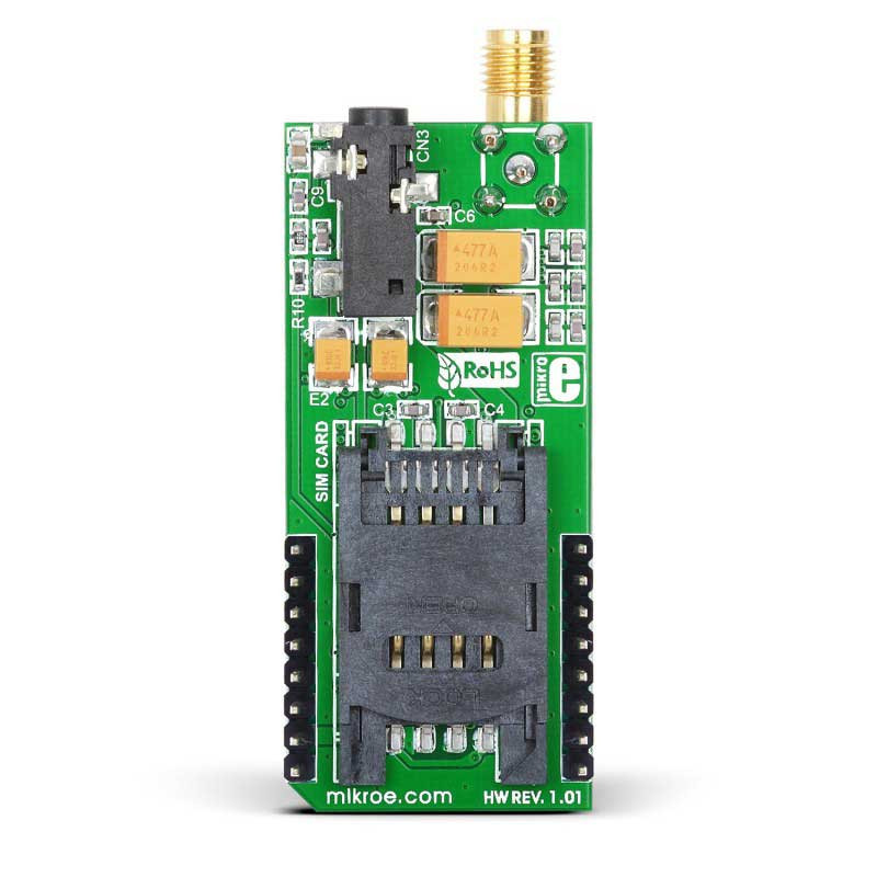 Buy MIKROE-1375 - MikroE | GSM2 Click Board M95 | Evelta