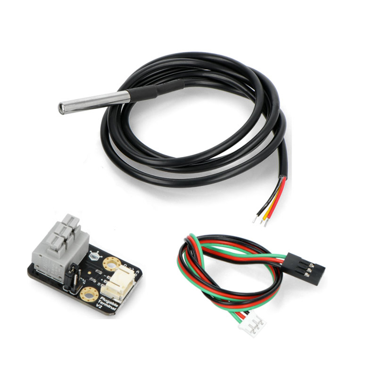 Buy Kit0021 Dfrobot Waterproof Ds18b20 Sensor Kit Evelta