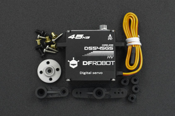 Buy SER0061 - DFRobot | 45KG Torque Servo Motor | Evelta