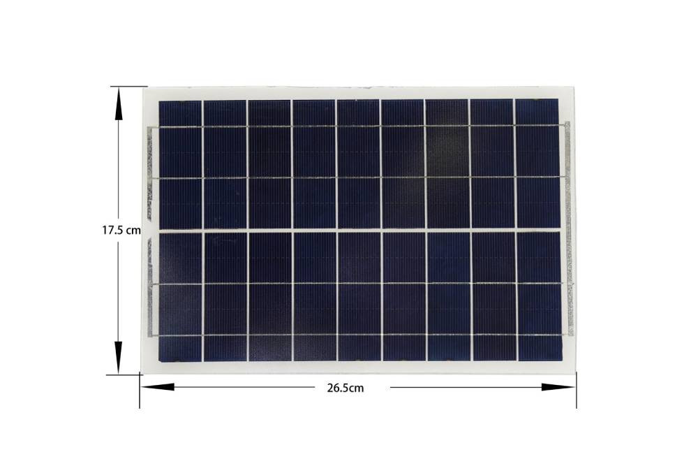 FIT0330 – 9V 600mA Solar Panel | Compact, Weatherproof, Clean Energy ...