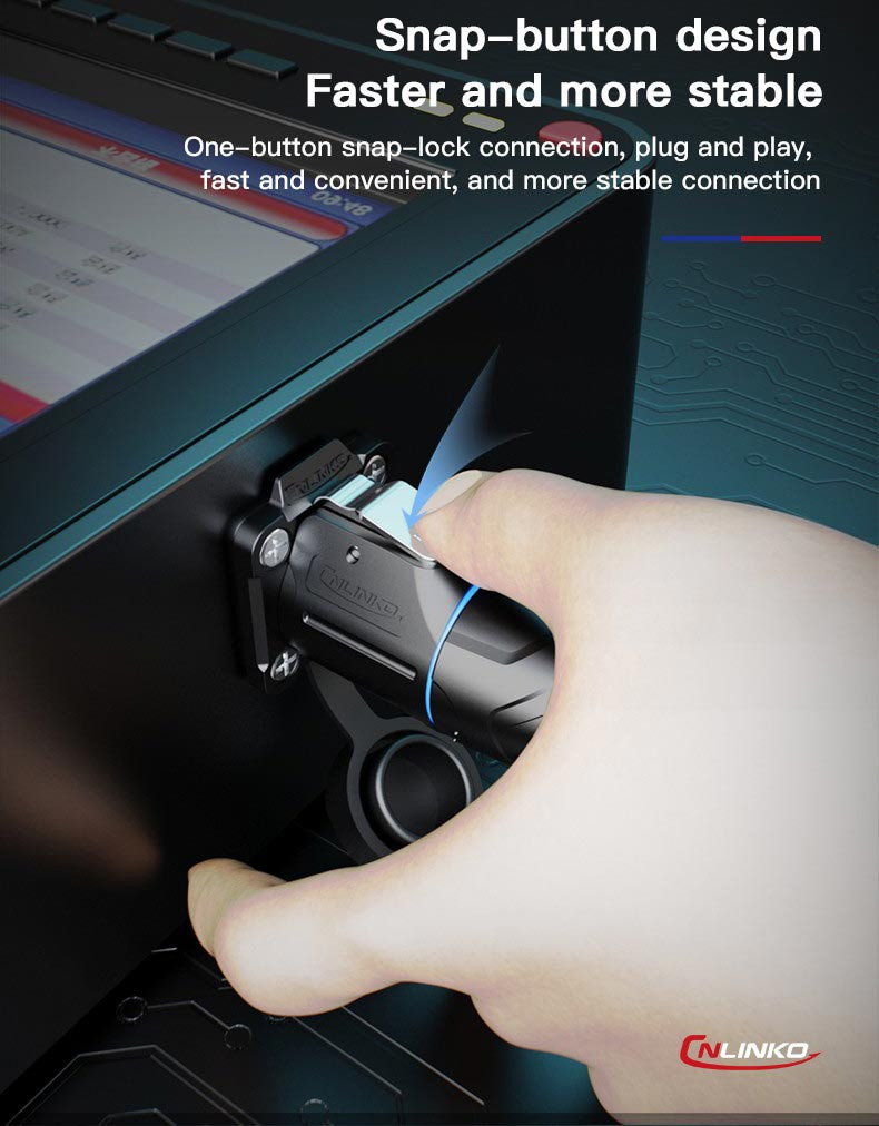 Buy CNLINKO LP16 USB-C 3.1 Waterproof Connector | Evelta