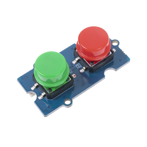 Grove – Dual Button | Two-Channel Momentary Button Module | Seeed Studio