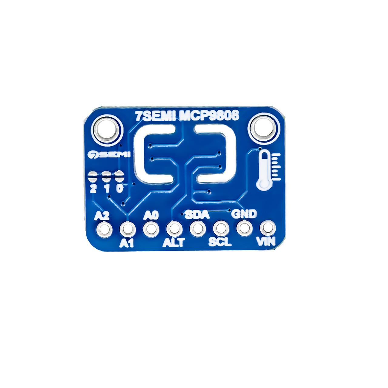 Buy 7Semi MCP9808 Max Accuracy I2C Temperature Sensor Breakout | Evelta