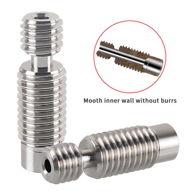 E3D V6 Throat - Upper Thread M6, Lower Thread M7, 1.75mm - Durable ...