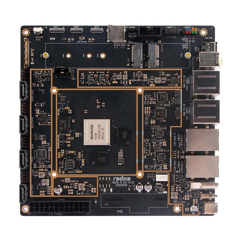 Buy Radxa ROCK 5 ITX - 8K ARM Personal Computer | Evelta.com