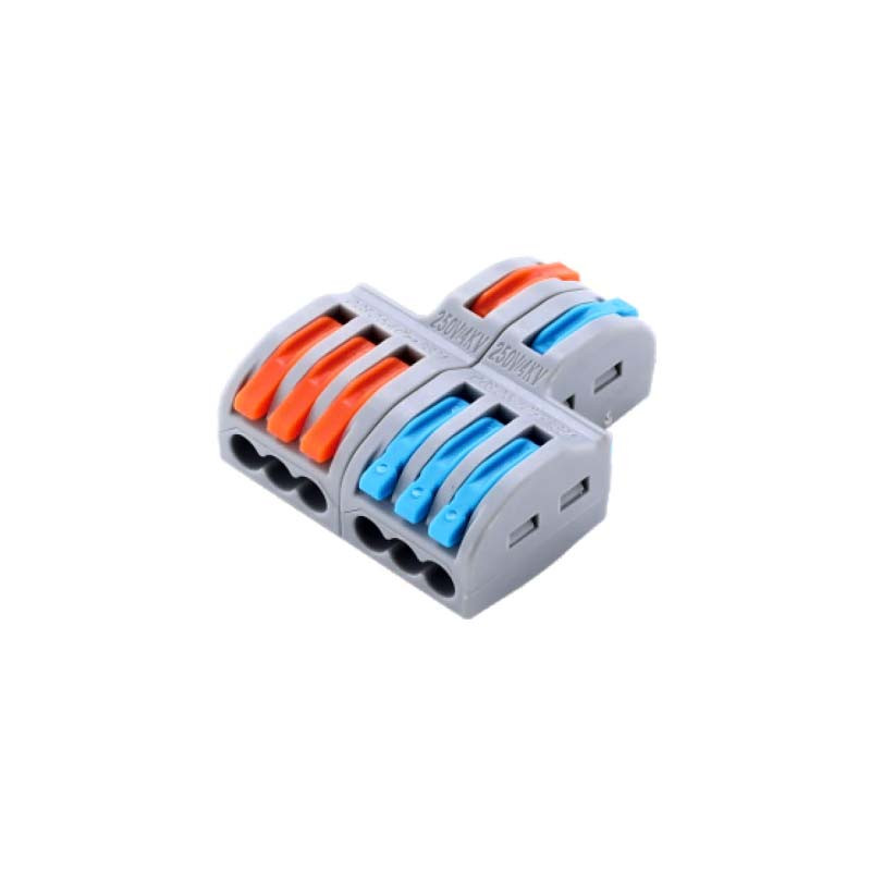 FD-26 Quick Wire Connector 2 IN 6 OUT | Push-In Terminal Block