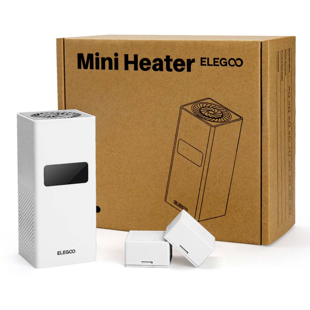 Mini Heater for ELEGOO 3D Printers – Intelligent Temperature Control ...