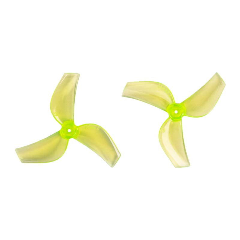 Gemfan 35mmS Drone Propeller PC 3 Blade - Radioactive Green (4 Pair CW ...