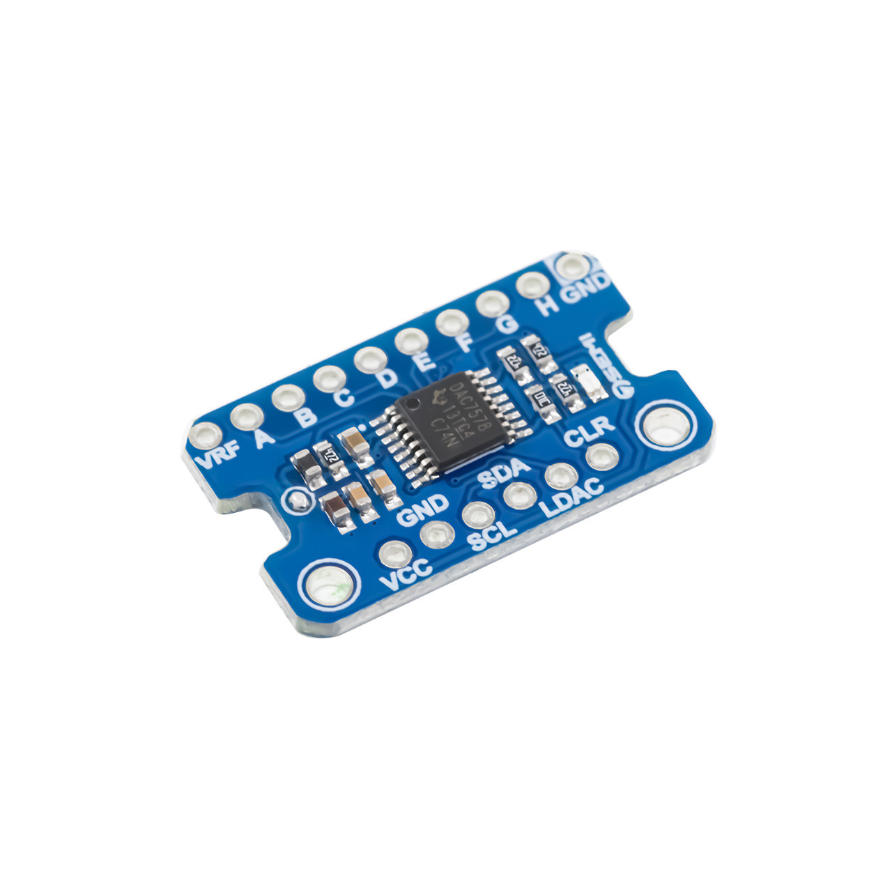 7Semi DAC7578 Breakout – 8 Channel 12-Bit I2C DAC Module | Evelta