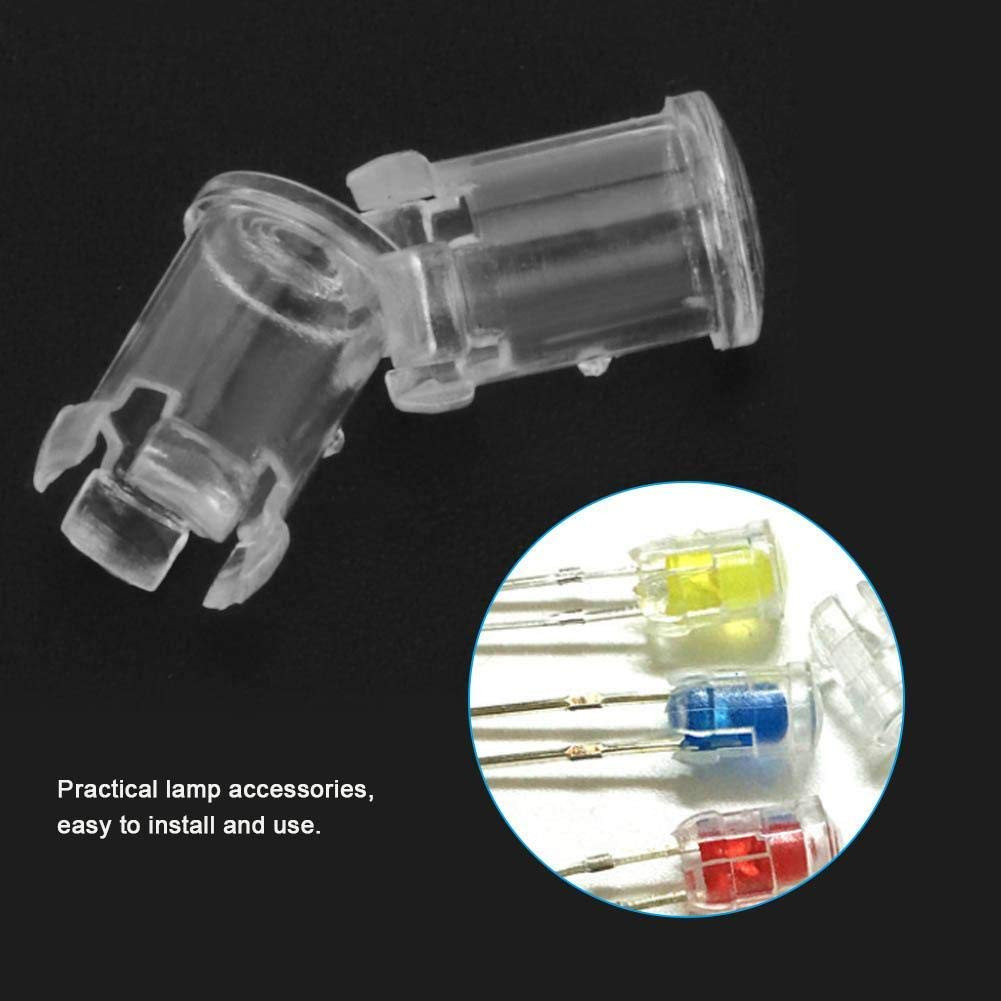 3MM/5MM LED Light Guide Cap – Transparent Optical Cover for PCB and ...