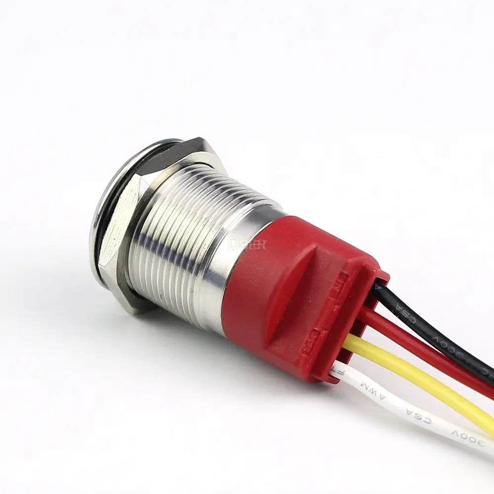 19mm Piezoelectric Soft Touch Switch – LED Illuminated, Latching ...