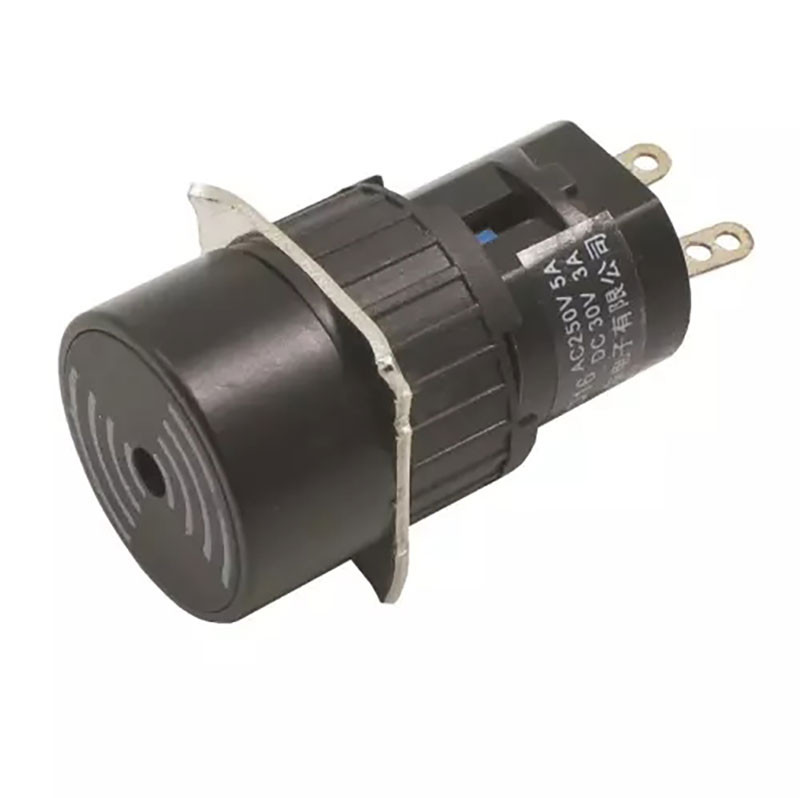 A16-BZ 16mm 6V Buzzer – Compact Panel Mount Audio Alert for Embedded ...