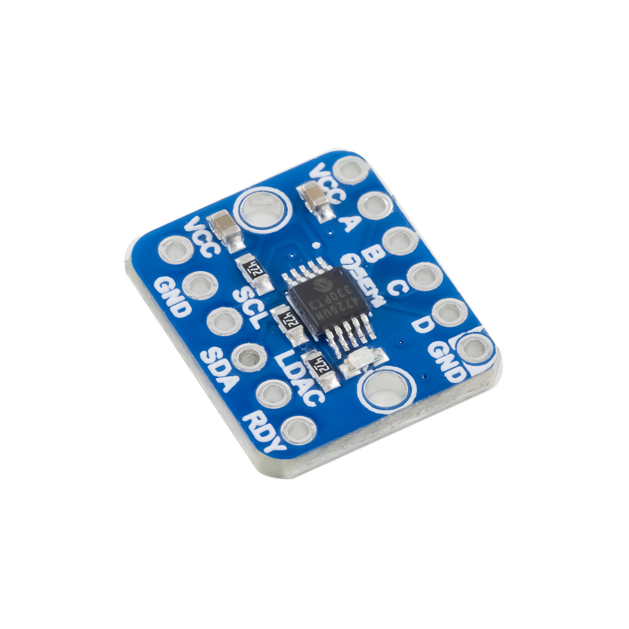7Semi MCP4728 Quad DAC Module – 12-Bit I²C Digital-to-Analog Converter ...
