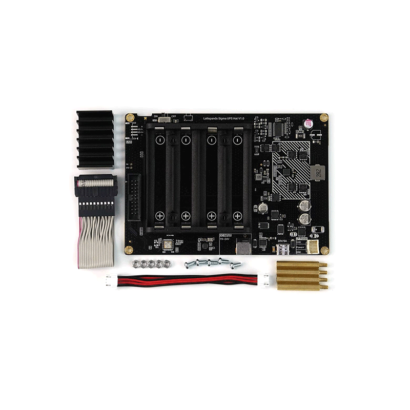 UPS Expansion HAT for LattePanda Sigma Single Board Computer | Evelta