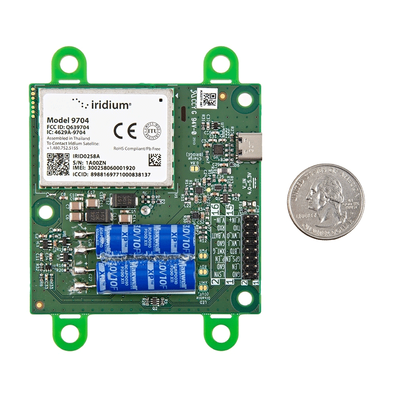 SparkFun RockBLOCK 9704 – SMA/Patch Antenna Iridium Satellite IoT ...