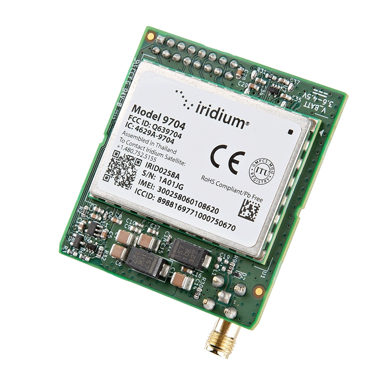 SparkFun RockBLOCK 9704 – SMA/Patch Antenna Iridium Satellite IoT ...
