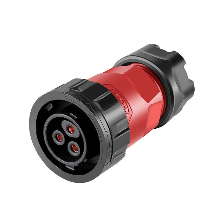 YM-20 20A 3Pin Industrial Circular Plastic Waterproof Power Connector ...