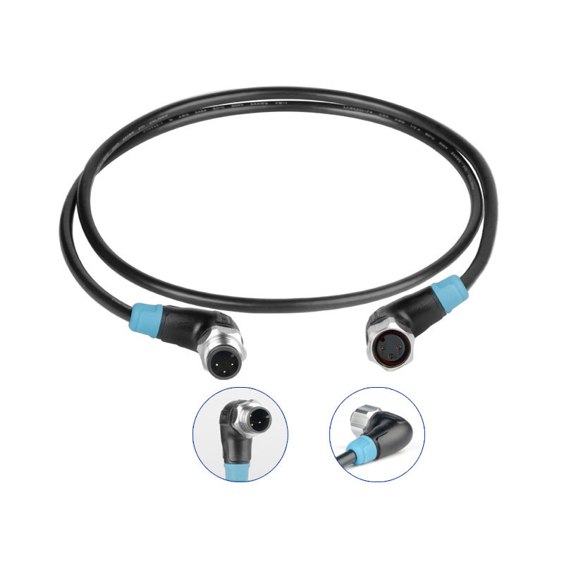 LM12 Male-Female Plug – IP65 Industrial Waterproof Power Connector | Evelta