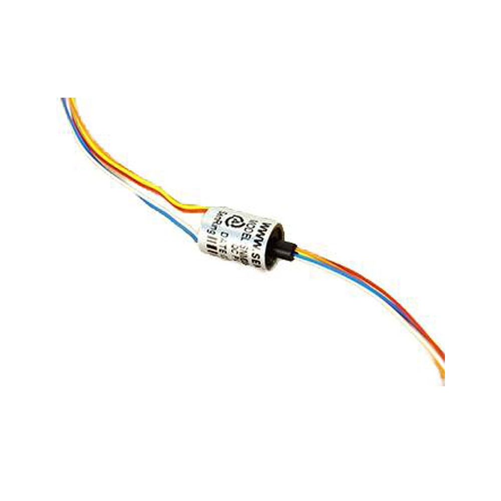 Capsule Slip Ring OD 6.5mm – 8 Circuits, 1A, 150mm Wires