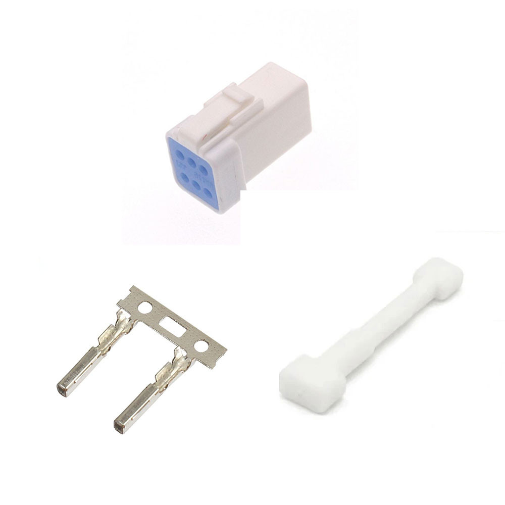 6 Pin JWPF Waterproof Automotive Connector Male Or Female IPX7