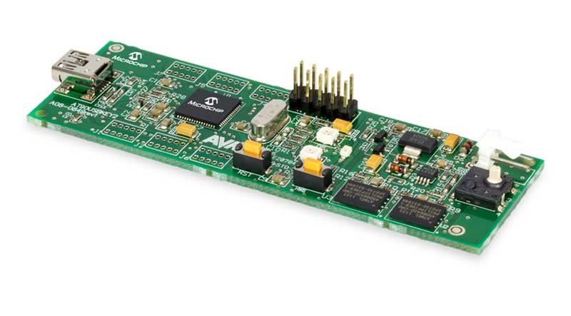 AT90USBKEY2- Demo Board for AVR MCUs and AT90USB family | Evelta