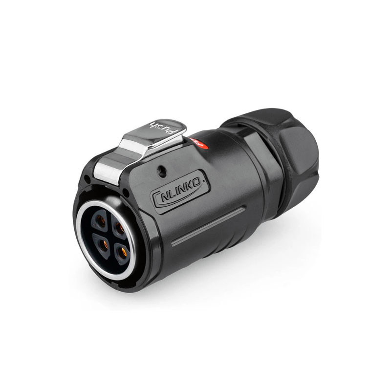 LP-24-J04PE-01-001 - Linko Electric | LP-24 25A 4Pin Female Plug IP67 ...