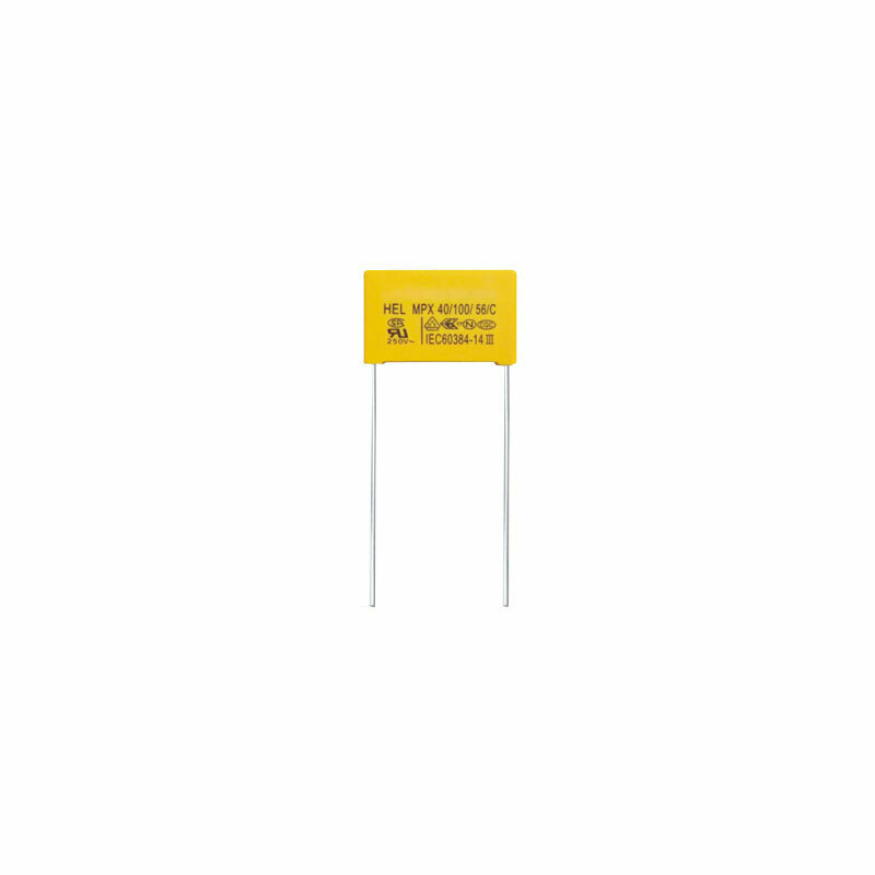 0.33uF 310VAC 10% X2 Pitch 15mm Metallized Polypropylene Film Capacitor ...