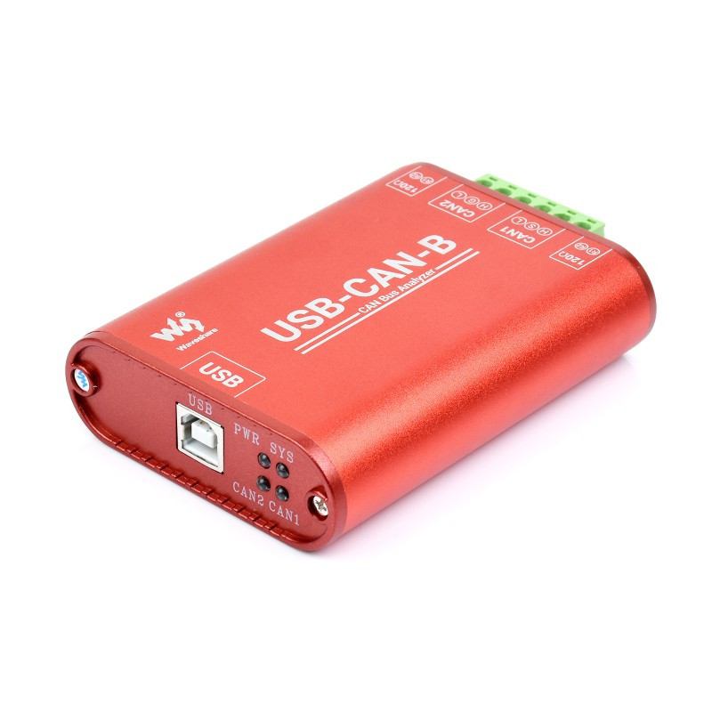 Buy Waveshare USB to CAN Adapter, Dual-Channel CAN Analyzer | Evelta