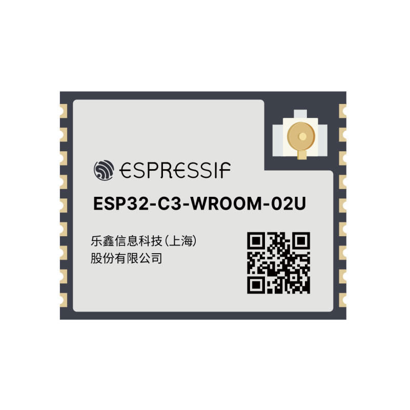 Buy ESP32-C3-WROOM-02U-N4 - EspressIf | Wi-Fi BLE Module | Evelta