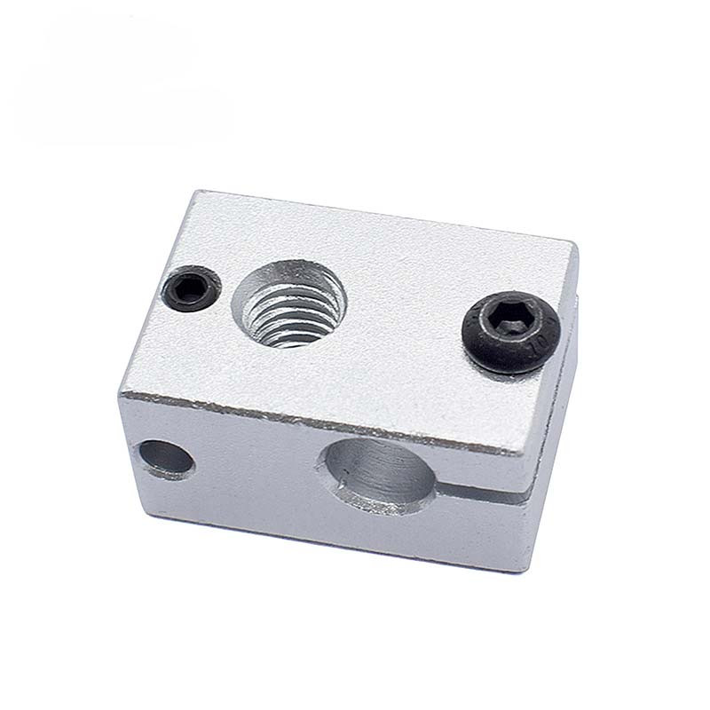 Buy Upgraded E3D-V6 PT100 Aluminum Heating Block with Silicone Sock ...