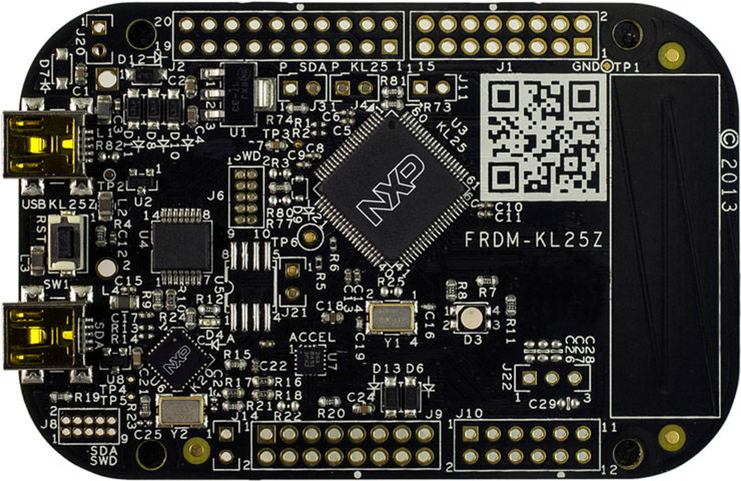 Frdm Kl25z Nxp Arm Development Board Evelta