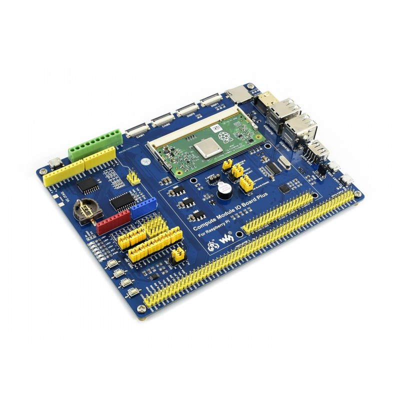 Buy Waveshare Compute Module IO Board Plus (Rpi CM3,CM3L) | Evelta