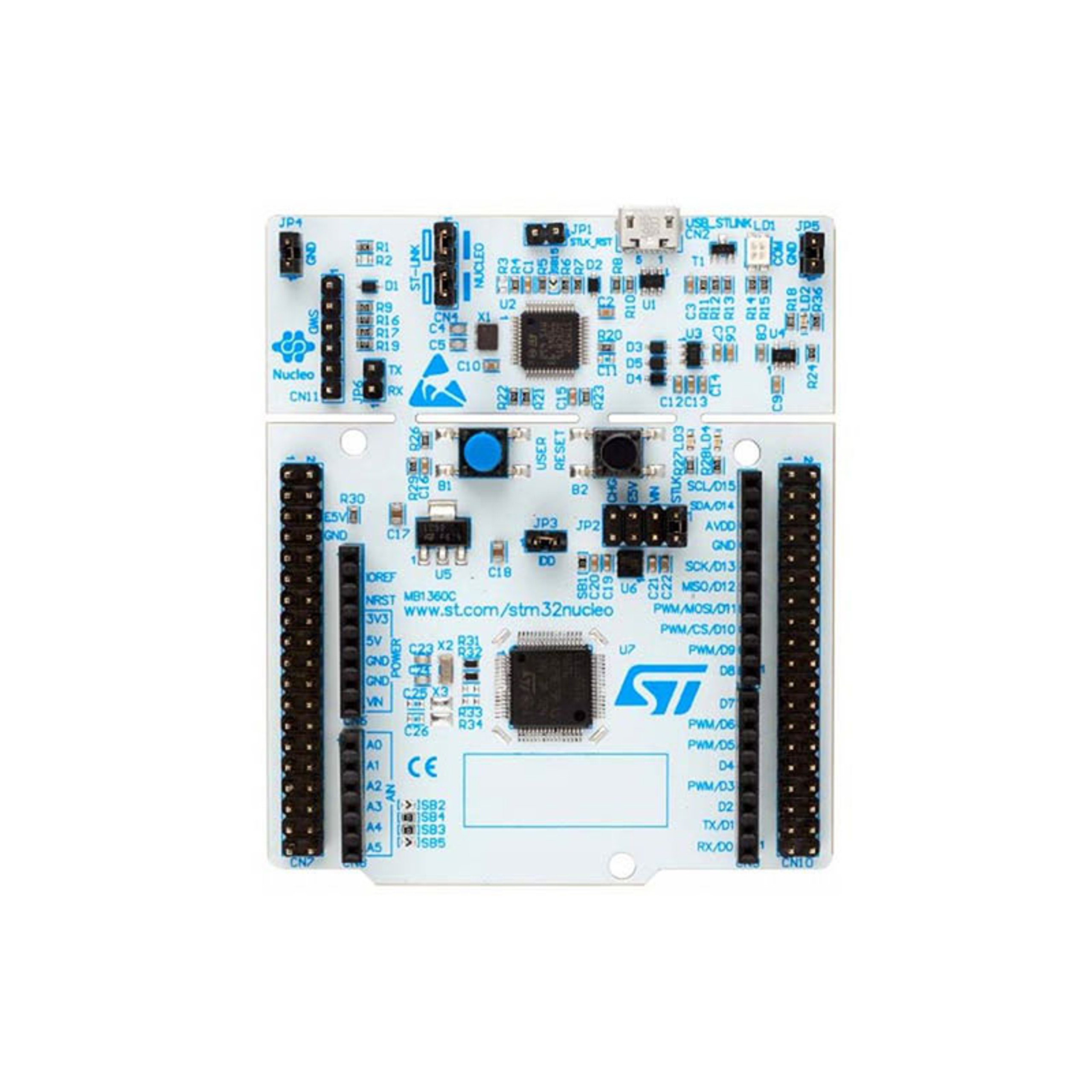 Nucleo G431kb Stmicroelectronics Arm Development Board Evelta